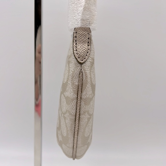 Coach | Bags | Coach Mini Payton Bag In Signature Canvas Champagne ...